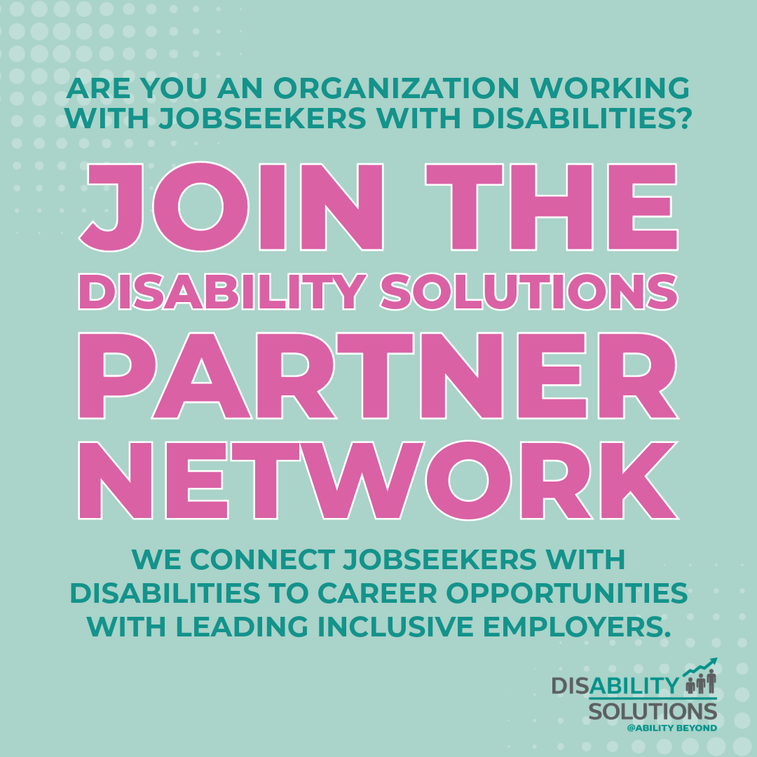 Join the Disability Solutions Partner Network
